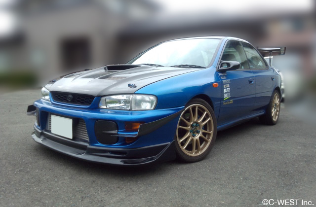 C-WEST ユーザーギャラリー（工藤雄介さん /GC8）Photo-02 | エアロパーツの開発、製造ならC-WEST